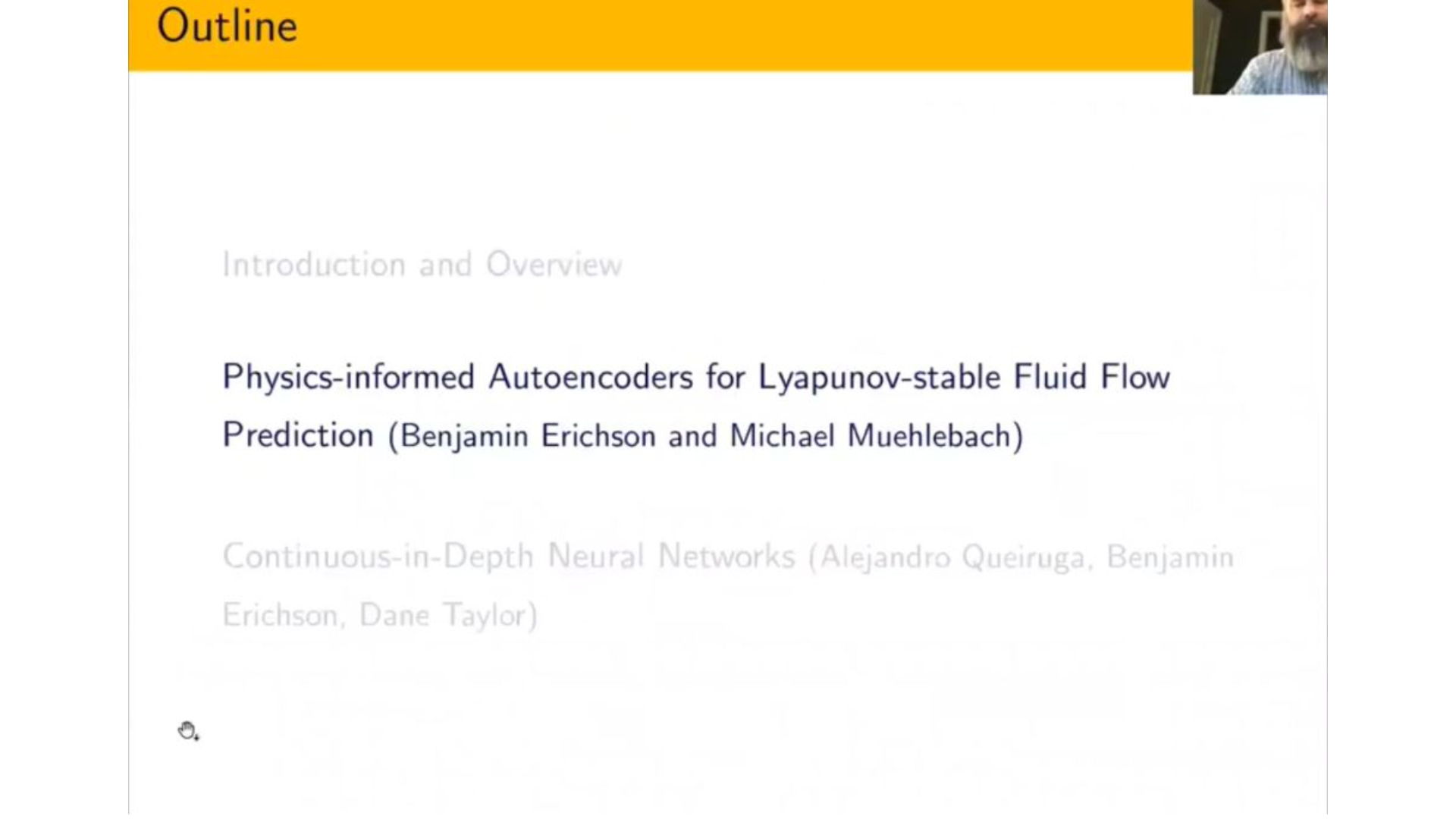 Slide 8/56 at 16:05: Outline