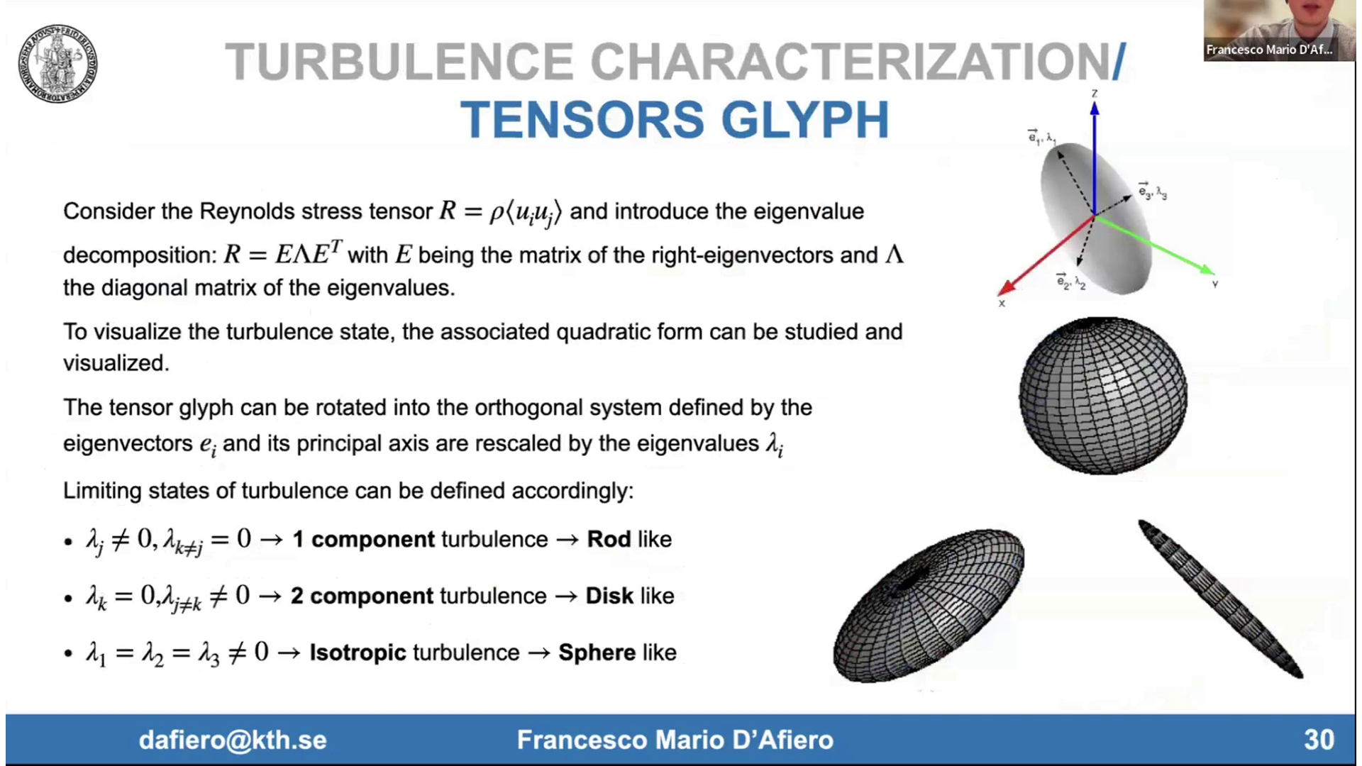 Slide 25/32 at 23:12: TURBULENCE CHARACTERIZATION