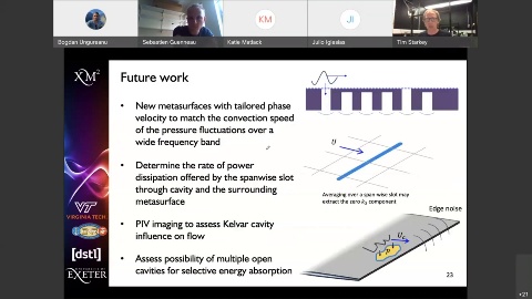 Slide 33/46 at 39:09: Bogdan Ungureanu Sebastien Guenneau Katie Matlack ...