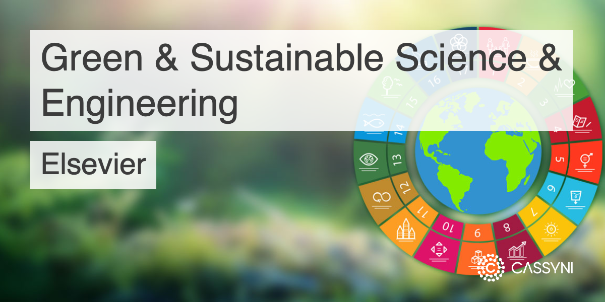 Green & Sustainable Science & Engineering - seminars · Cassyni
