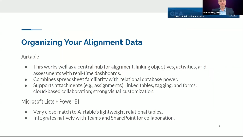 Slide 37/47 at 28:06: Organizing Your Alignment Data