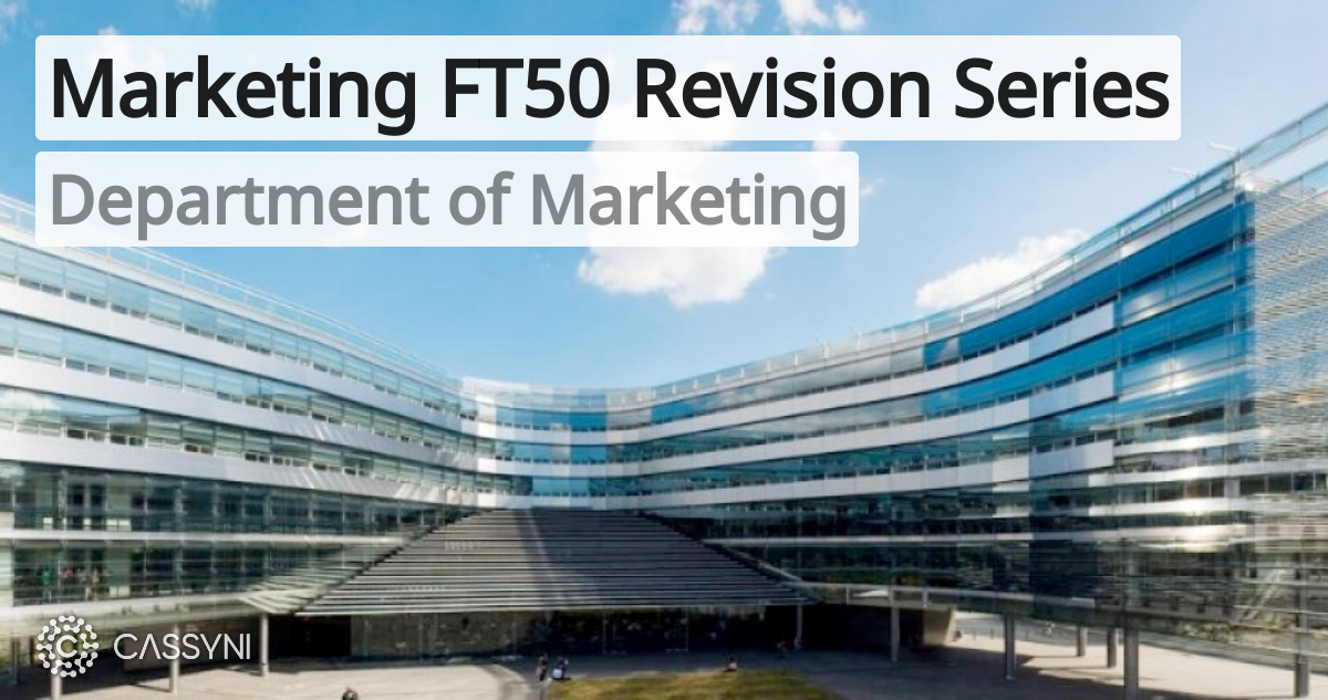 Marketing FT50 Revision Series - Upcoming and published seminars · Cassyni