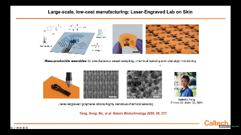 (VIDEO) Skin-Interfaced Wearable Biosensors - presented by Prof. Wei ...