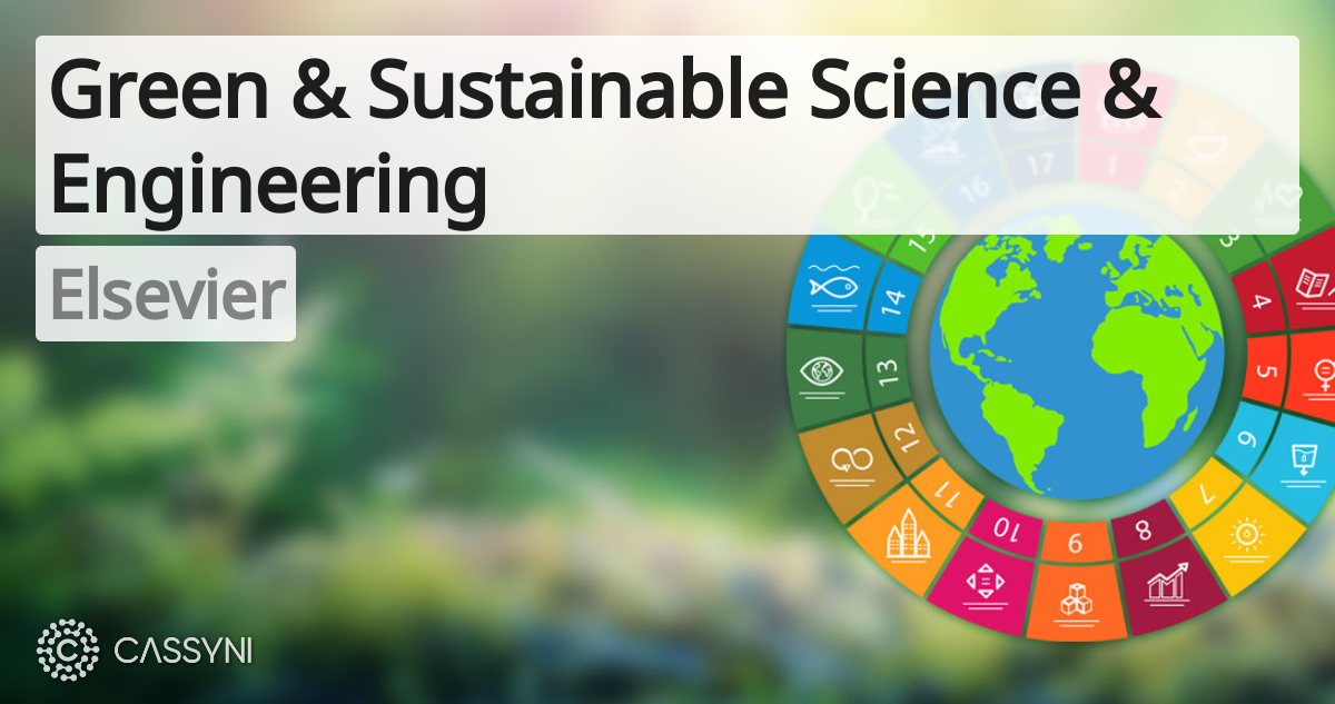 Green & Sustainable Science & Engineering - Upcoming and published ...