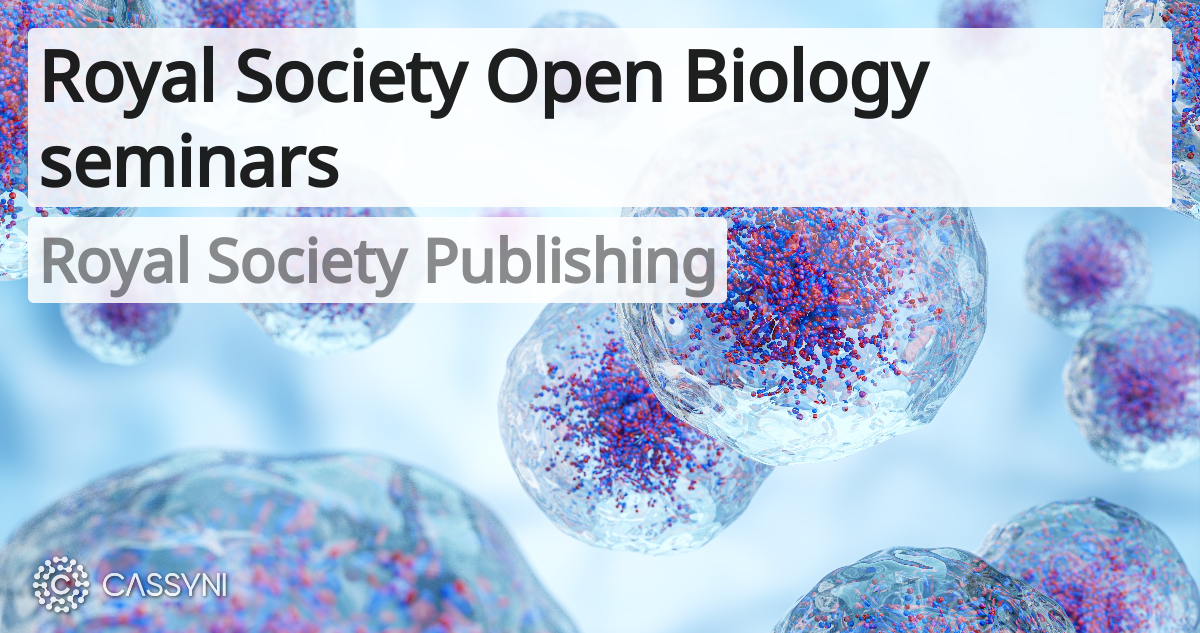 Royal Society Open Biology seminars - Upcoming and published seminars ...