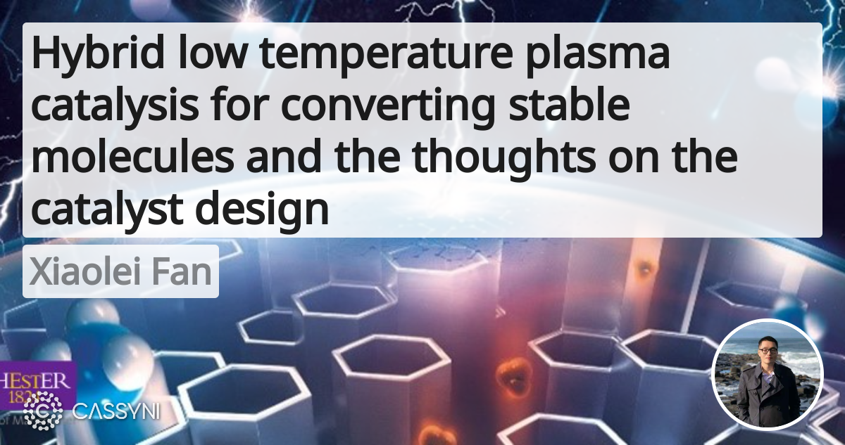 Hybrid low temperature plasma catalysis for converting stable molecules and the thoughts on the ...