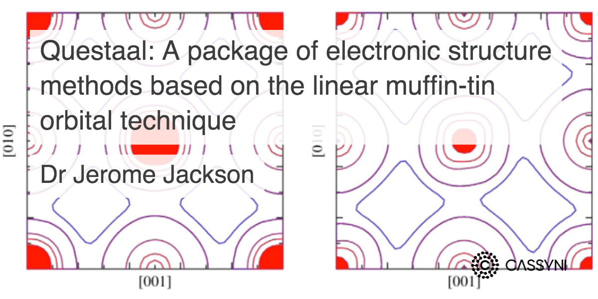 (VIDEO) Questaal: A package of electronic structure methods based on ...