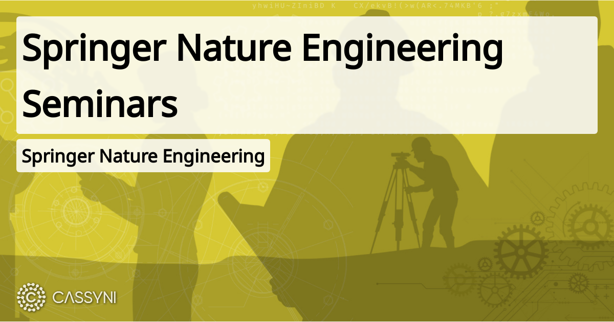 Springer Nature Engineering Seminars